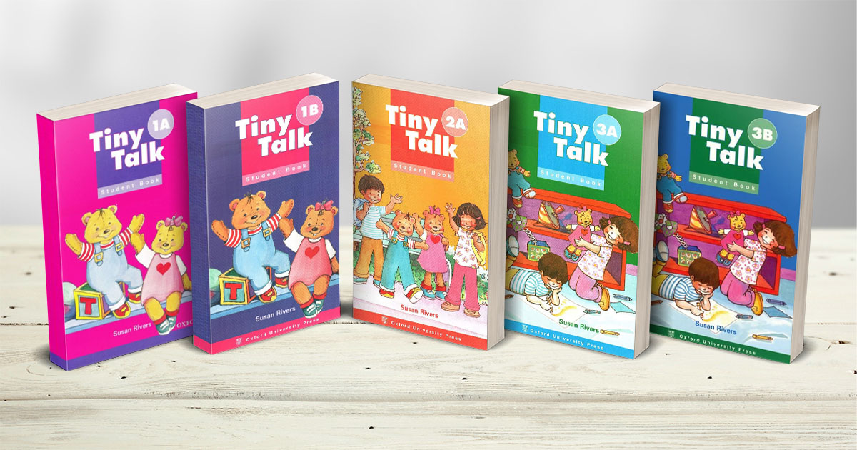 Tải bộ sách tiếng Anh mầm non Tiny Talk 1, 2, 3 [Bản đẹp] - Aland English